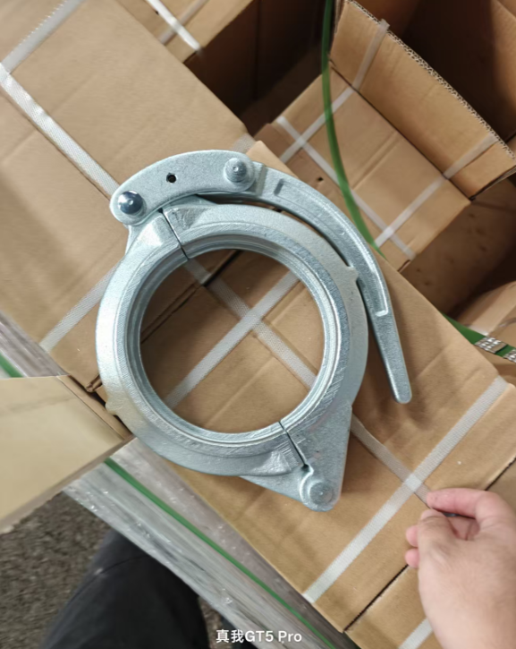 Putzmeister Concrete Pump Pipe Fittings Mounting Snap Clamp Coupling ...
