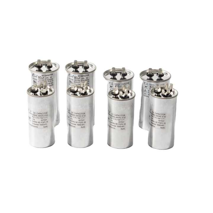 Capacitors 20uf to 55uf for Air Conditioning and Motors