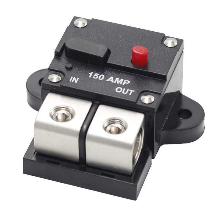 12V 48V DC 150A Waterproof Auto Audio Circuit Breaker with Manual Reset ...