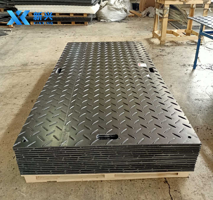 12.7mm Thick HDPE Ground Protection Mats for Heavy Duty