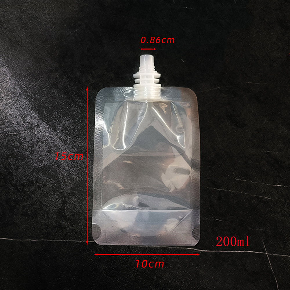 Liquid Refillable Stand up Spout Pouch Custom Spout Drinking Pouch Bag ...