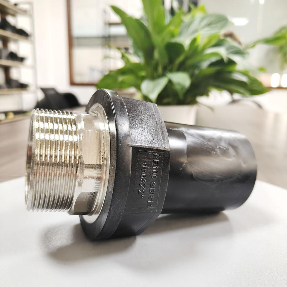 25mm*3/4\" Butt Weld HDPE Male Thread Transition Adaptor Smooth ...