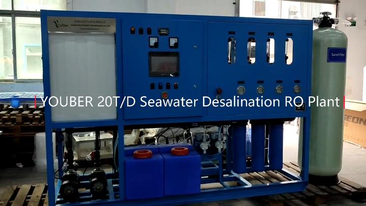 20T Seawater Desalination Machine - Reverse Osmosis Water