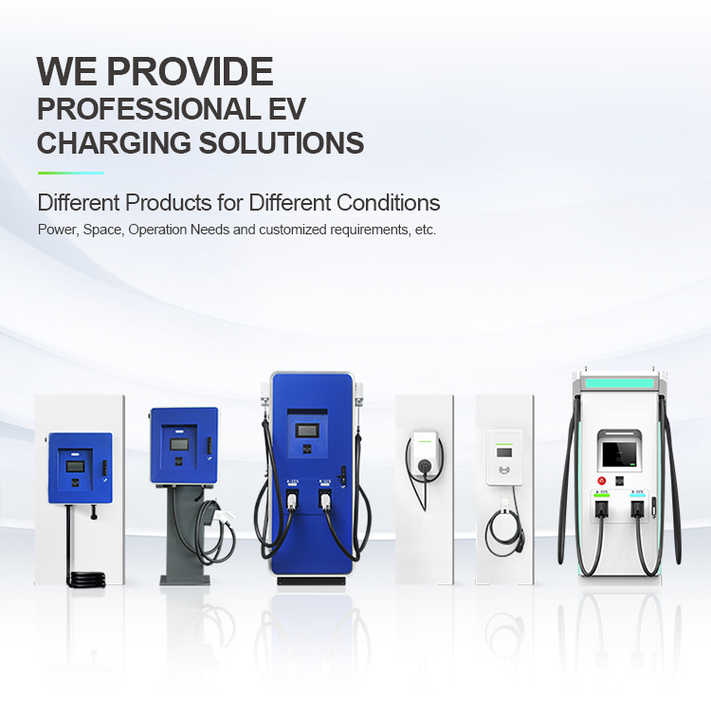 CE certified electric vehicle charging stations compatible with CCS1 ...