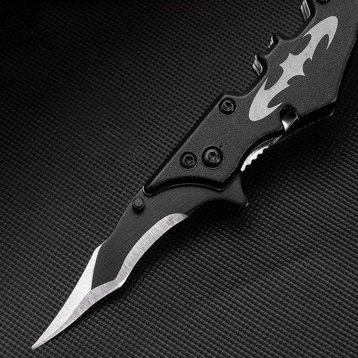 New Hot Sale Bat Folding Knife Steel Double-edged Outdoor Camping ...