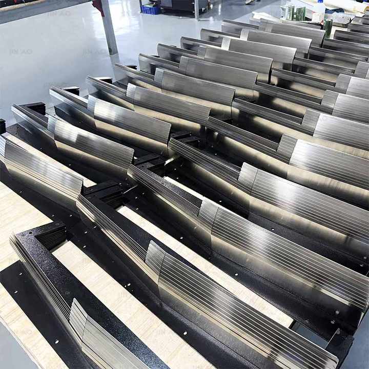 CNC Steel-Lamella Armor Bellows Shield Fireproof Stainless Plate Armor ...