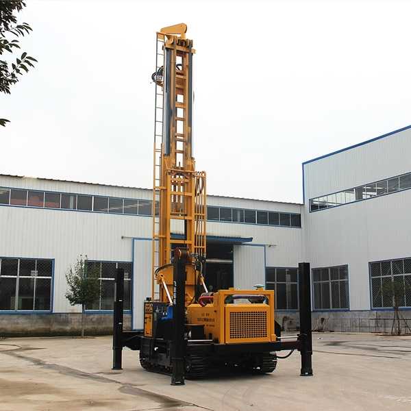 Geothermal Water Well Drilling Rig Hydraulic Gasoline Drilling Well ...