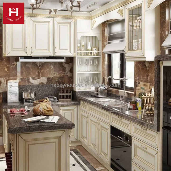 HAPPY HOUSES European LuxuryWhite Shaker Style Kitchens Cabinets Free ...