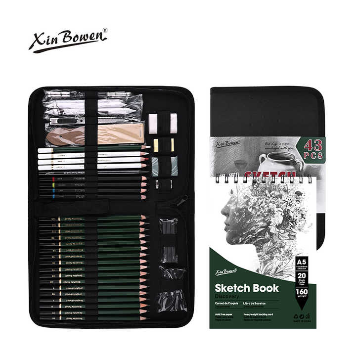 Xin Bowen Sketching Drawing Kit Art Pencil Set Graphite Pencil with ...