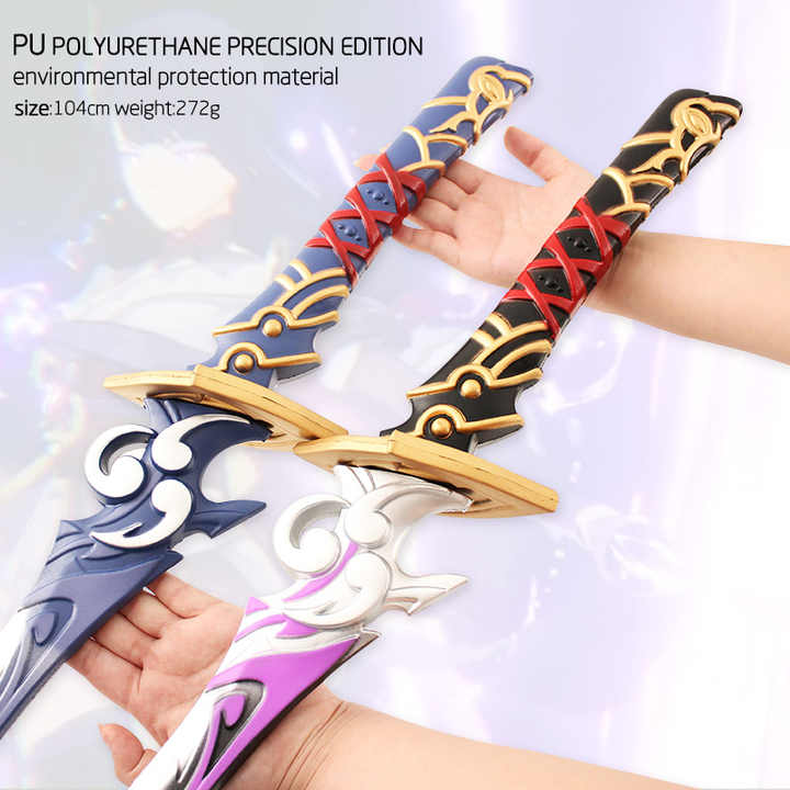 Genshin Impact 104cm Sword - Real Size Foam Cosplay Blade