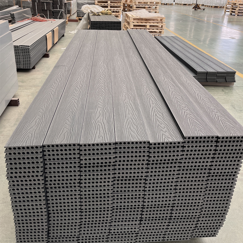 Cheap Factory Price Waterproof WPC Decking Floor 3D Embossed Square 15 ...