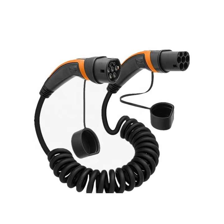 Portable EV Charging Cables Type 2 to Type 2 32A 3P EV Charger ...