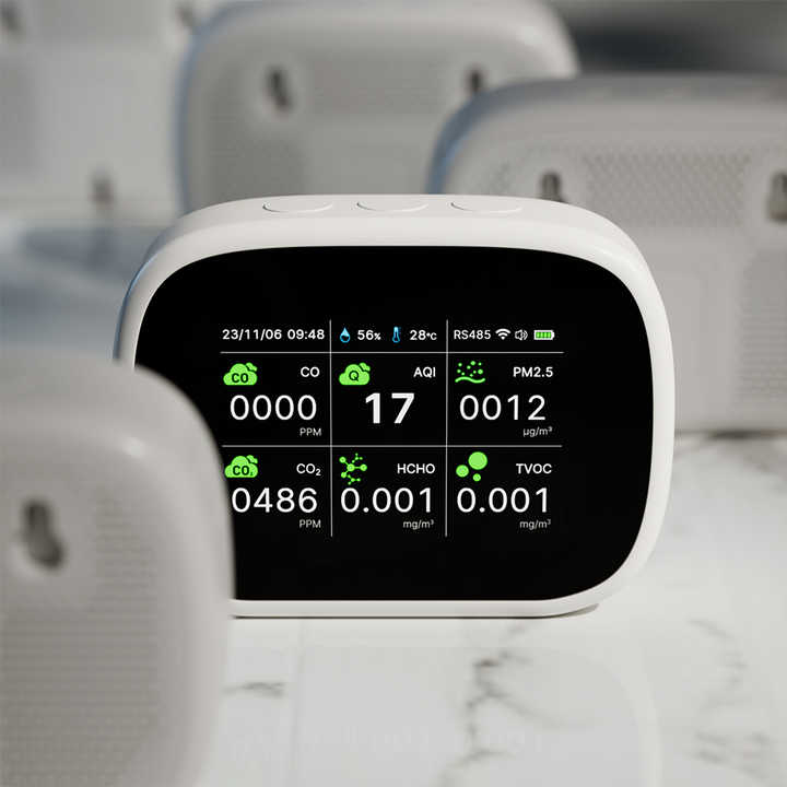 Wall Mounted RS485 Output Modbus Protocol Carbon Dioxide Meter CO2 ...