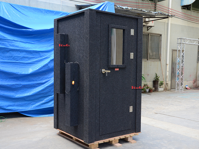 Portable Small Personal Phone Box Sound Isolation Podcast Booth ...