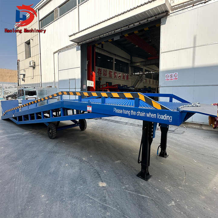 Ramp Unload Ramps Trackless Transfer Vehicle Trailer Ramp Transfer Car ...
