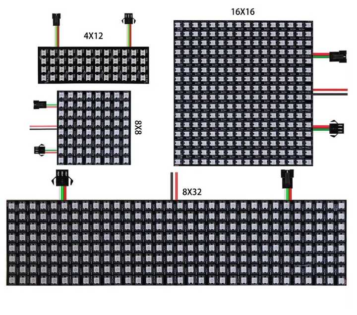 Flexible RGB Pixel Panel - DIY Programmable Display Screen