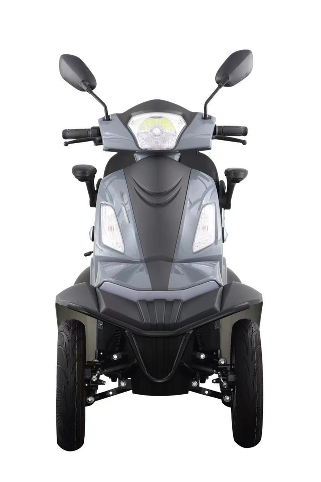 2025 New 60v Electric Mobility Scooter for Elderly LED Headlight 4 Wheels Electric Scooter ...