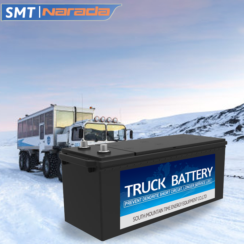 Factory heavy duty truck battery battery 12v 200ah truck maintenance ...