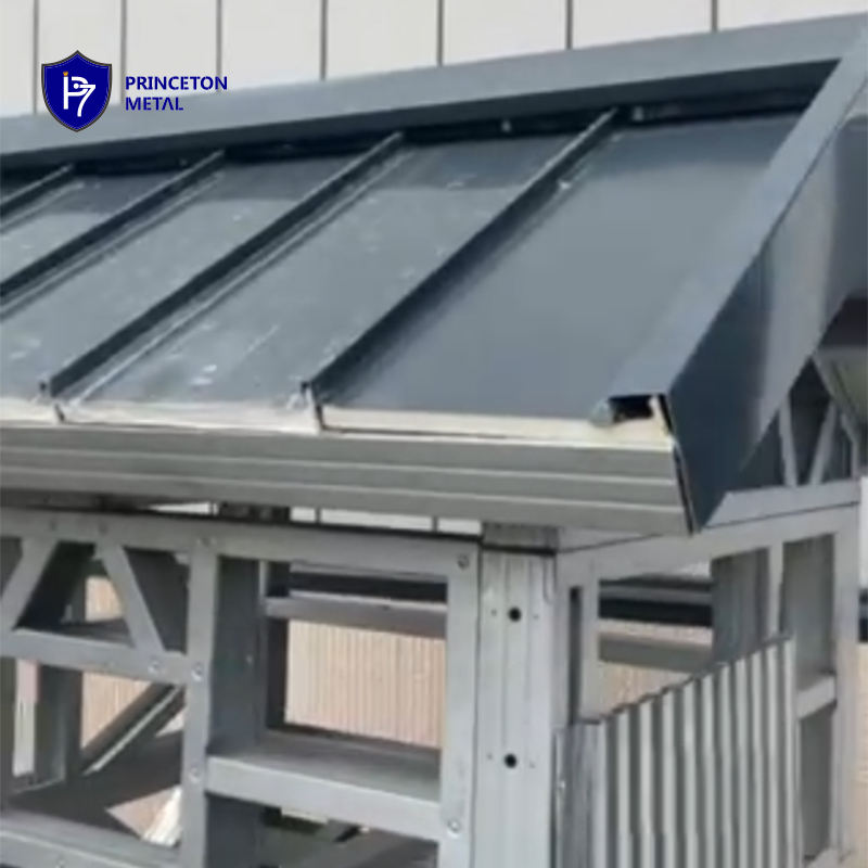 Aluminum Standing Roof Seam Tiles - Durable & Easy Install