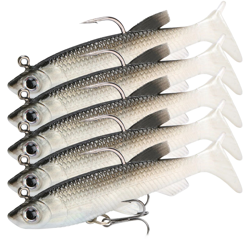 Wholesale PVC 80mm 13g Slow Jigging Lure with Single Hook Saltwater ...
