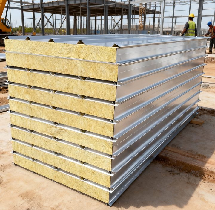 HLZY Eco-Friendly Sandwich Panels-Water Fire Resistant Modern Design ...