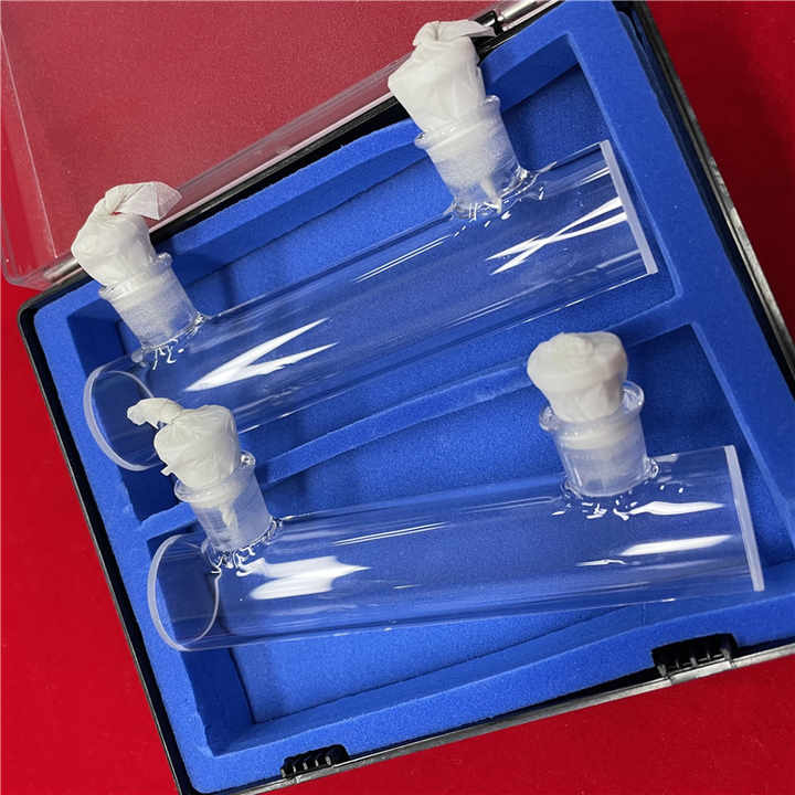 Standard Transparent Polish Cylindrical Quartz Glass Flow Cell| Alibaba.com