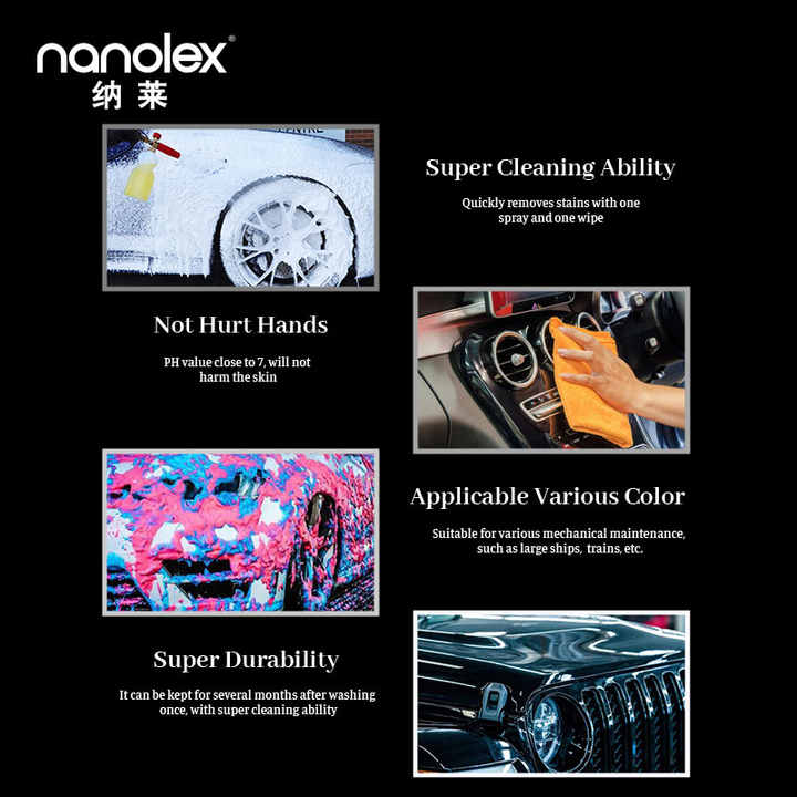 Nanolex 203 Car Blue Magic Color Pre-wash Shampoo High Quality ...