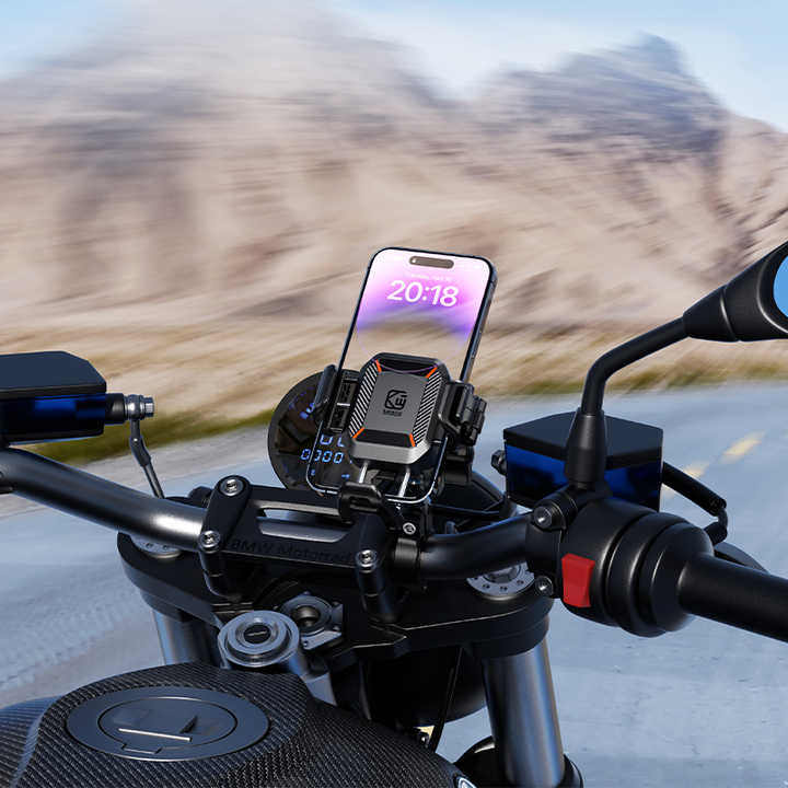 High Quality Motorcycle &Bicycle Shock-absorbing Mobile Phone Holder ...