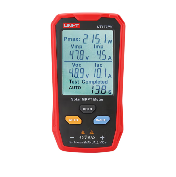 UNI-T UT673PV Solar MPPT Meter PV Power Tester with Waterproof Feature ...