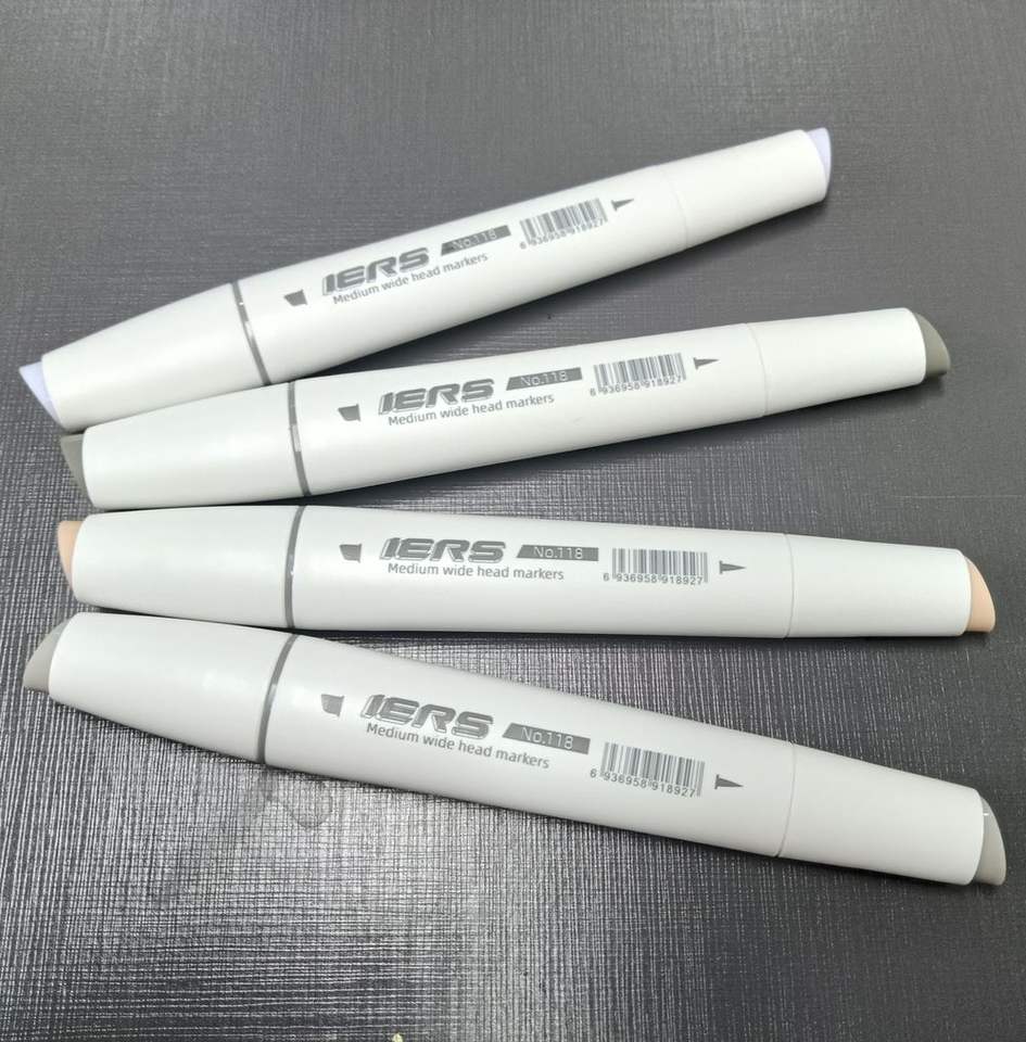 IERS Popular Design Professional Colors Alcohols Double Tip Chisel and ...