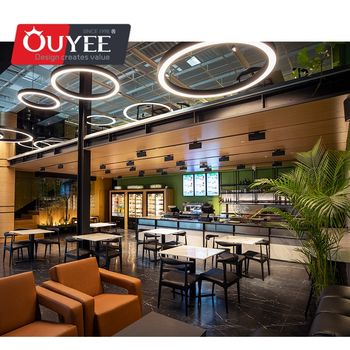 Modern Cafe Shop Decoration Coffee Shop Interior Design With Counter ...