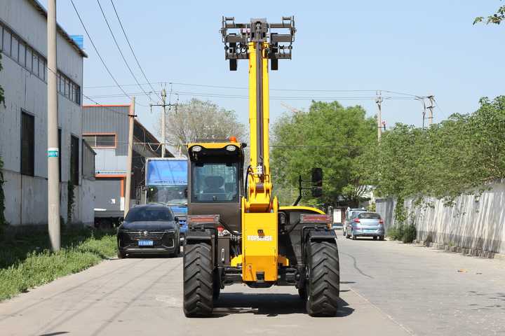 3500kg Telescopic Handler Forklift Industry Machine Wheel Loader ...