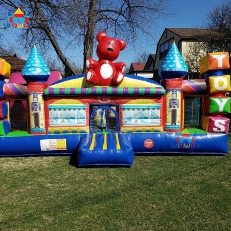 Toy Town Inflatable Playland Amusement Party Rentals Inflatables Bounce ...