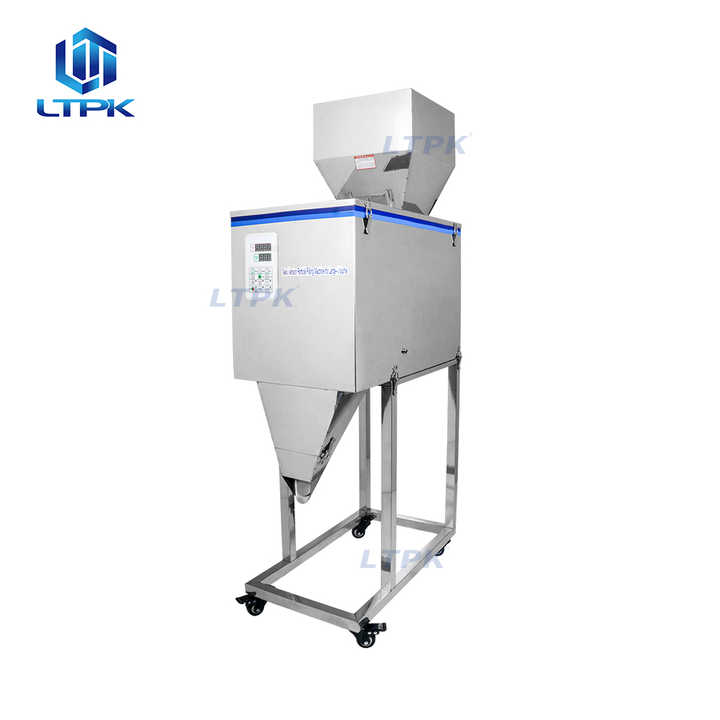 LT-W5000J Semi-Automatic Digital Control Particle Filling Machine 5000g ...