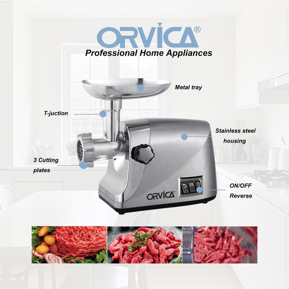 ORVICA Meat Grinder ORM-3599 - Powerful & Versatile