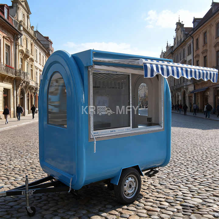 Ice Cream Concession Cart Trailers Towable Coffee Business Truck Mobile ...