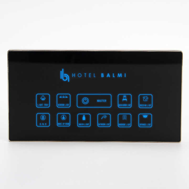 Customized RS485 Communication Hotel Bedside Touch Panel
