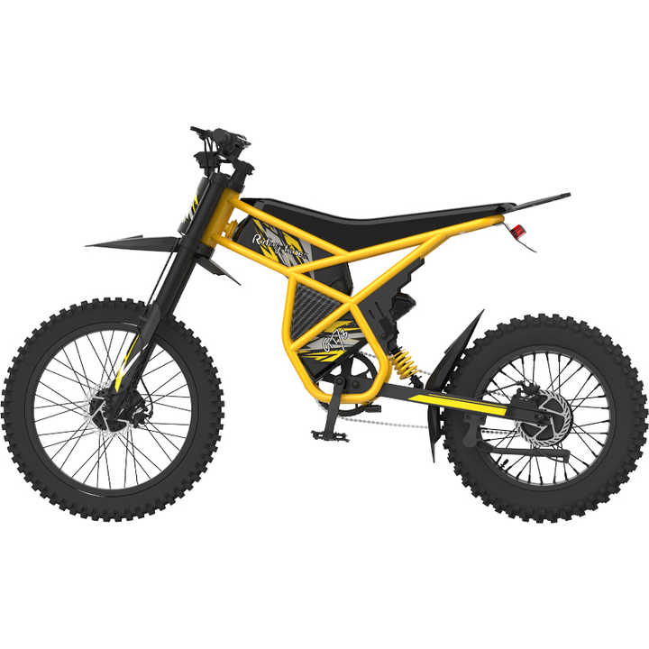 Riding'times GT73 2000w 48V 18.2AH*2 36.4Ah ebike electric fatbike e-bike electric bicycle ...