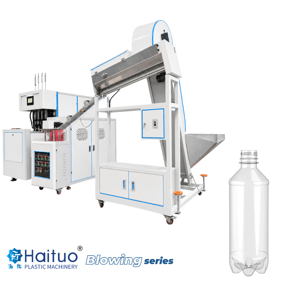 Semi Automatic Bottle Blow Molding Machine for PET Water Juice and Oil ...