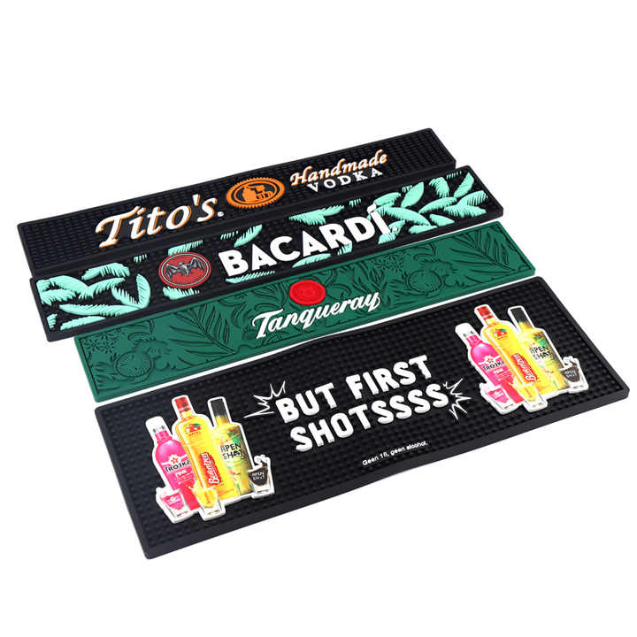 Customizable Silicone Bar Mats - Eco-Friendly & Stylish