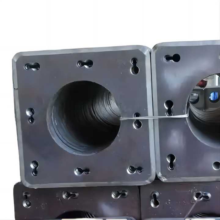 Pipe Pile End Plate Jet Grouting Pile Steel End Plate 10-28mm Concrete ...