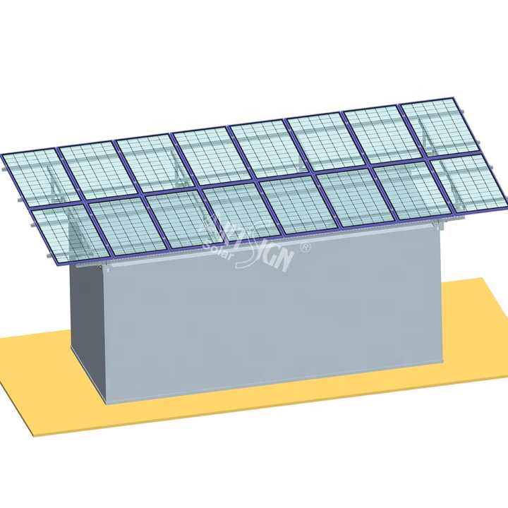 Shipping Container Solar Panel Ground Mounting System Roof Solar ...