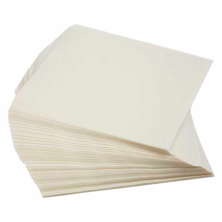 Dry Wax Paper Sheets for Food Greaseproof Sandwich Wrapping Interfolded ...