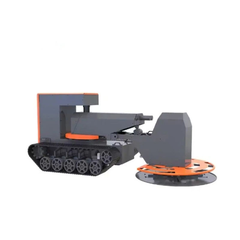 Crawler-Type Concrete Smoothing Robot Articulated Construction Robot ...