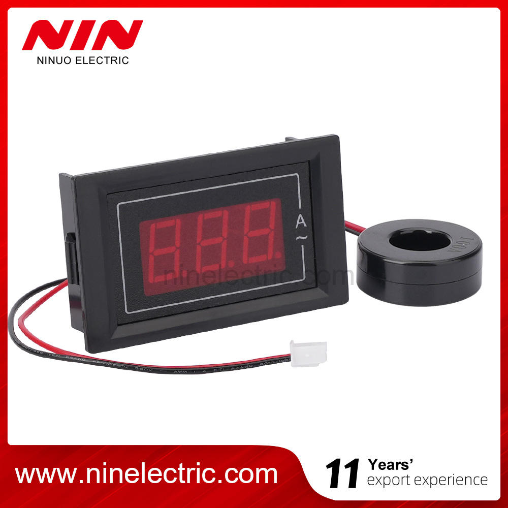 AC DC digital ammeter AC ammeter current tester panel LED display ...