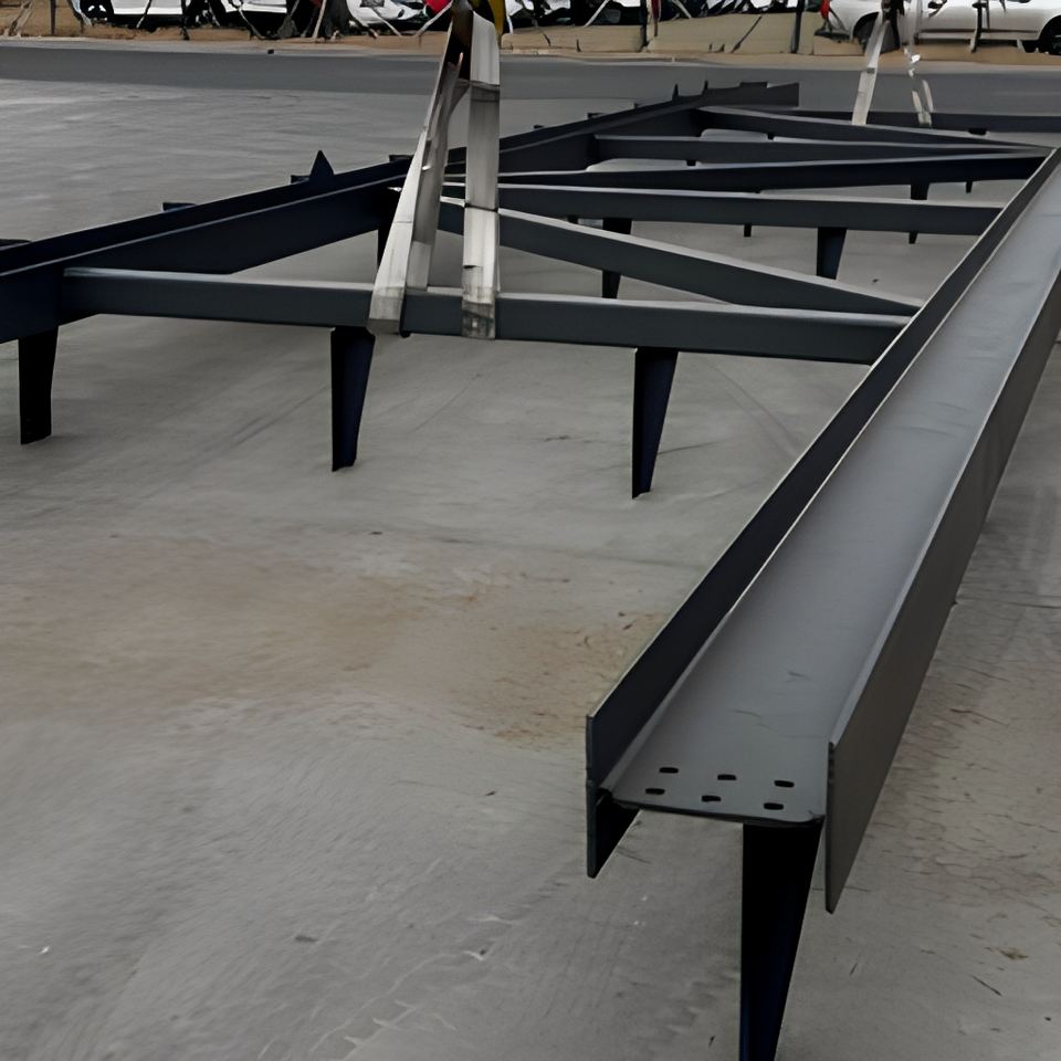 Steel Structure Components & Prefab Buildings-Fire Resistant Durable ...