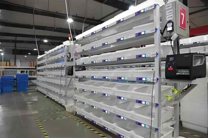 Automated Put Wall Sorting System for Logistics Efficiency