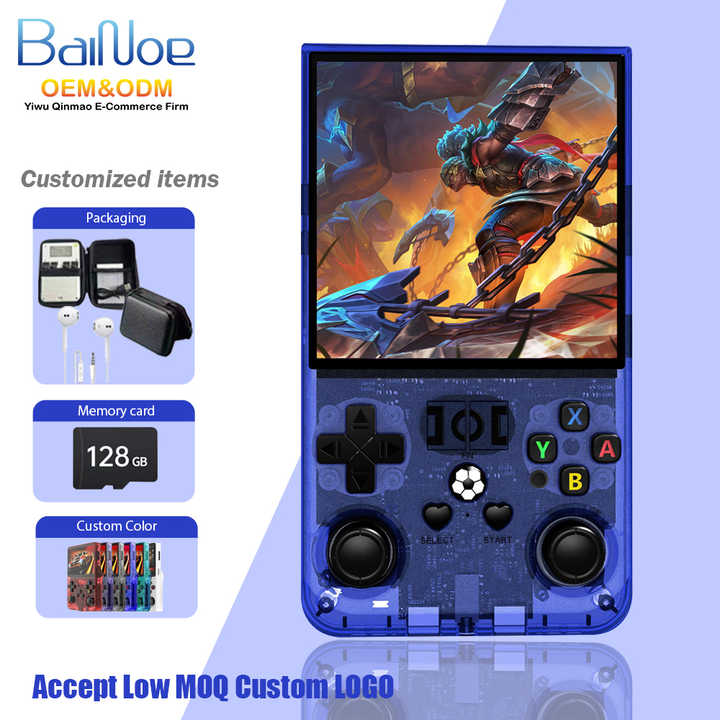 2026 Bainoe OEM R36S MAX Game Console Retro Mini Pocket Handheld ...