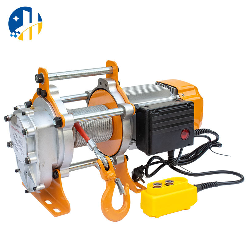New 1 Ton 220V Chinese Made Lihua Electric Wire Rope Hoist Factory for ...