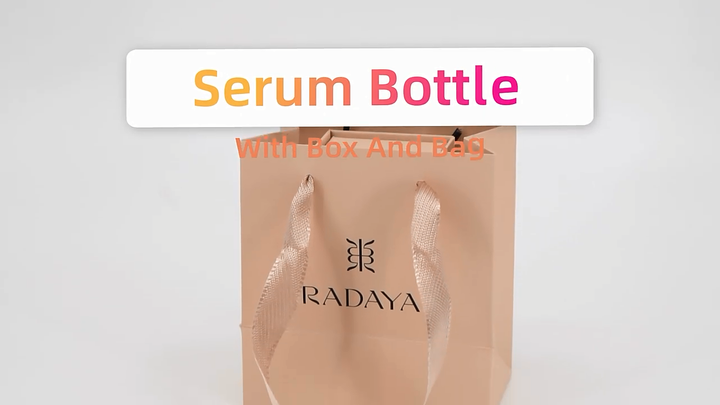 Empty Cosmetic Face Serum Bottles - Luxury & Customization